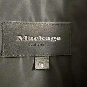 Mackage | Jackets & Coats | Mackage Black Bomber Down Jacket With ...